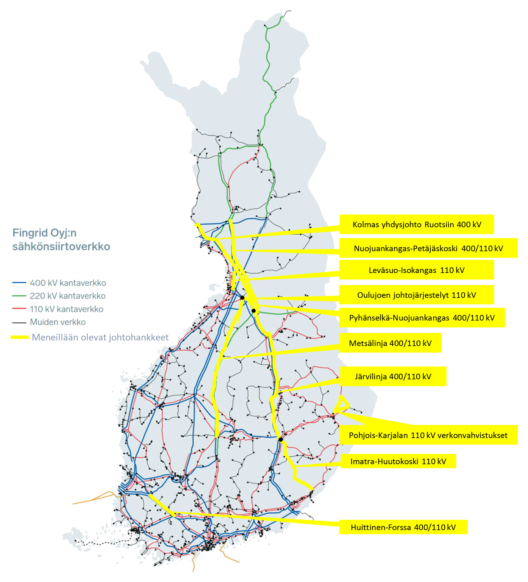 Kantaverkko kasvaa tulevaisuuden tarpeisiin - Fingrid-Lehti